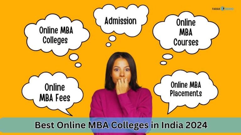 Best Online MBA In India - Top Colleges, Fees, Admission 2024