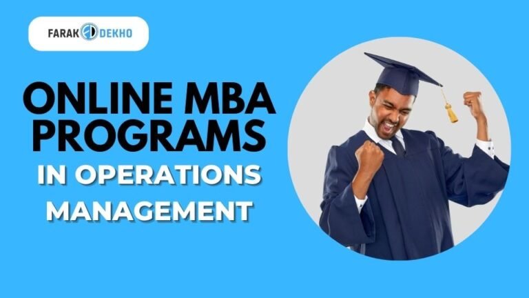 Top Online MBA Programs in Operations Management for 2025