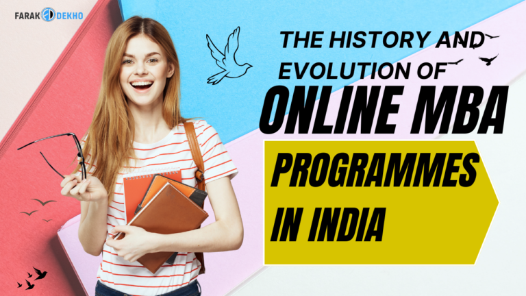 The History and Evolution of Online MBA Programmes in India