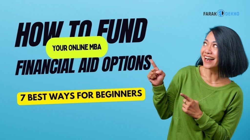 How to Fund Your Online MBA: Financial Aid Options